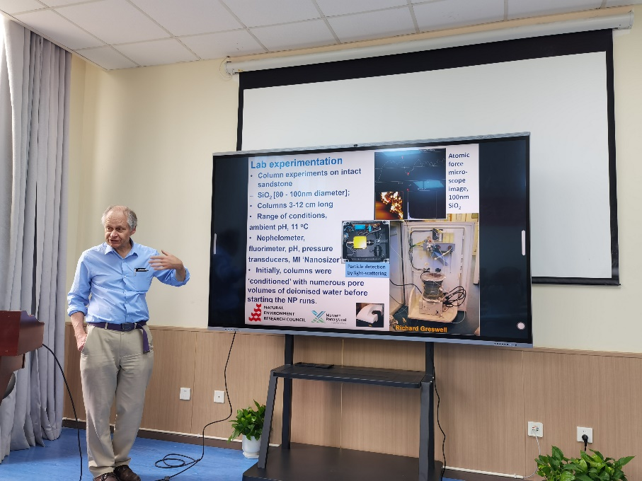 英国伯明翰大学John Tellam教授一行访问成都理工大学环境与土木工程学院-成都理工大学环境与土木工程学院